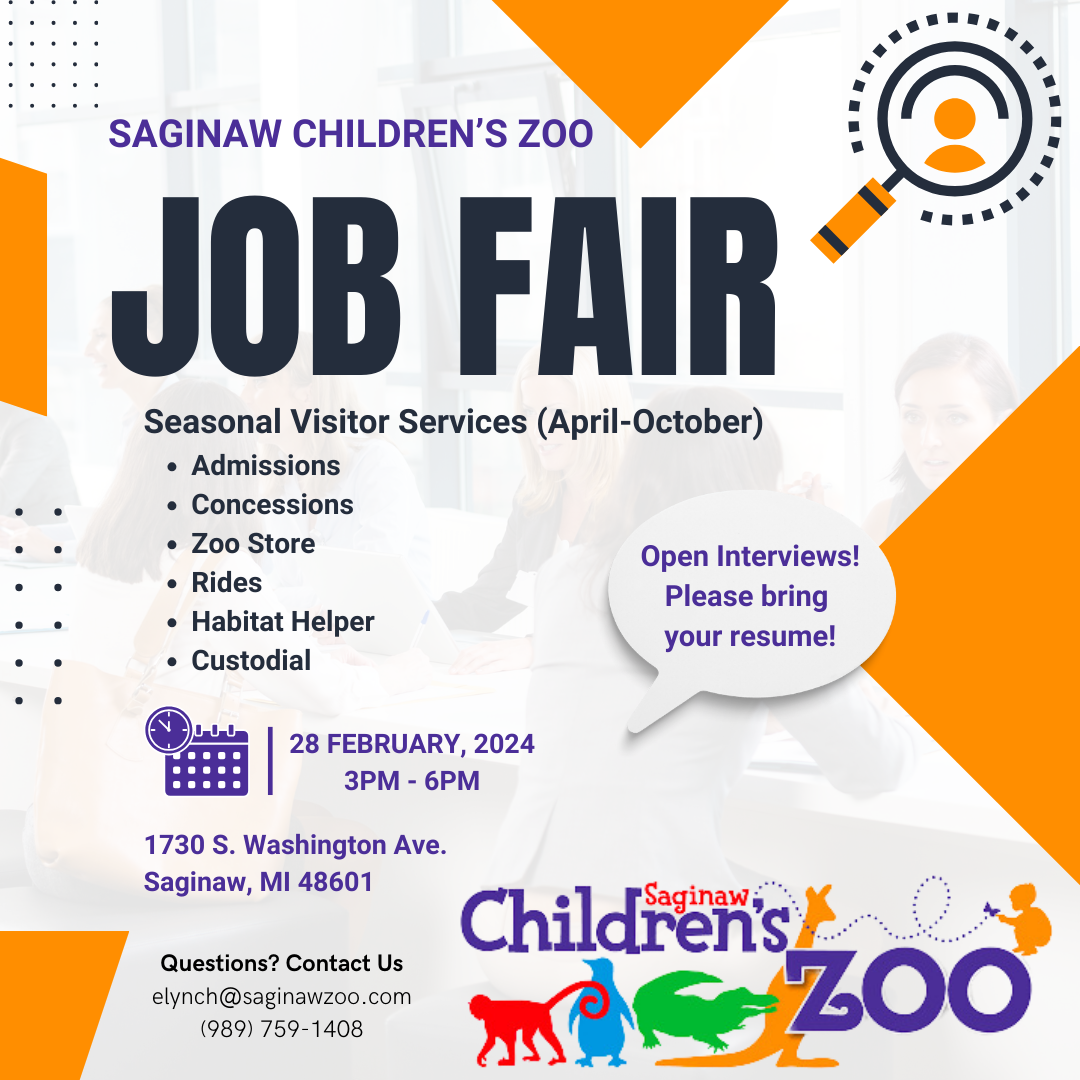 Careers – Saginaw Children's Zoo